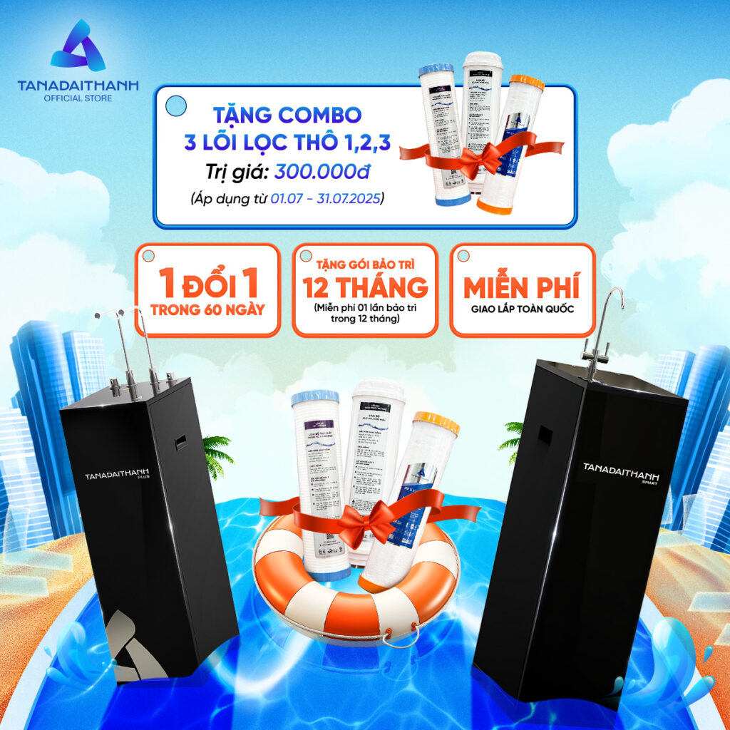 Máy lọc nước Tân Á Đại Thành RO Smart 9 lõi - Tân Á Đại Thành eShop