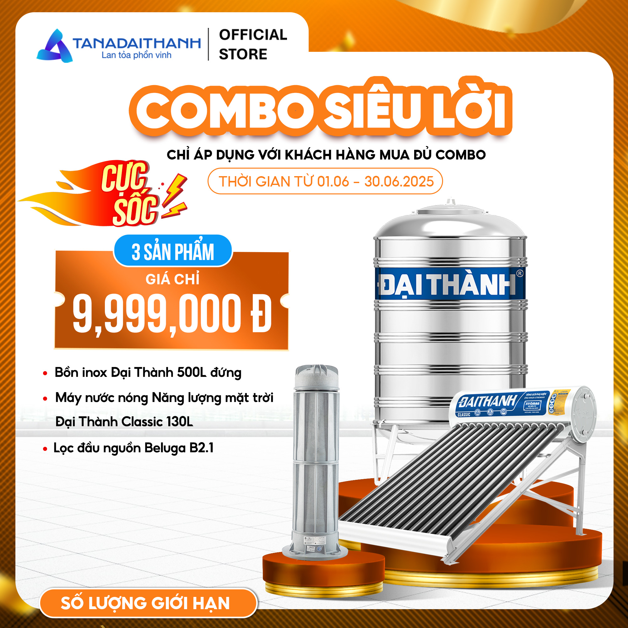 Ưu đãi lớn từ Tân Á Đại Thành dành cho khách hàng miền Nam